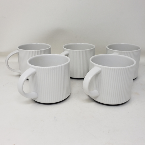 Cordalite | Dining | Cordalite Germany Easterling Ribbed Mugs Set Of 5 ...